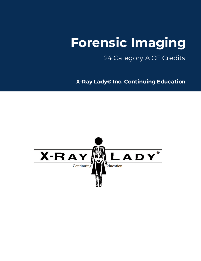 Forensic Imaging - X-Ray Lady